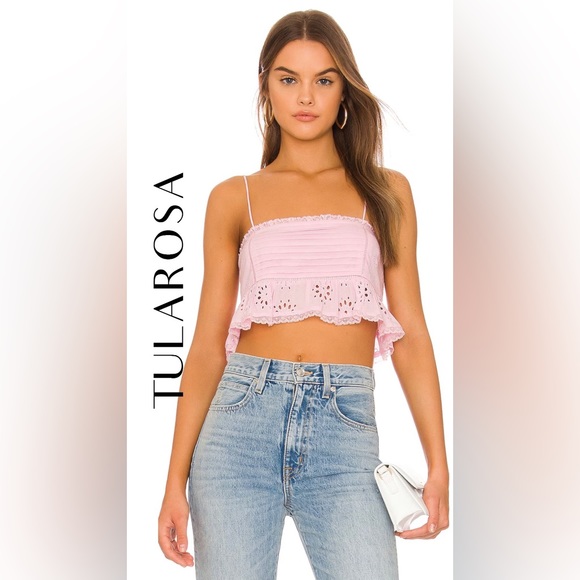 Tularosa | Tops | Revolve Tularosa Genevieve Top In Peony Pink | Poshmark